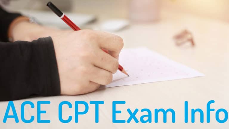 ACE CPT Exam Info - Pass Rate, Costs, and More
