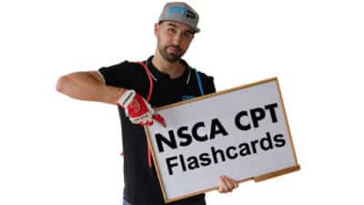 Free NSCA CPT practice test + study guide + flashcards