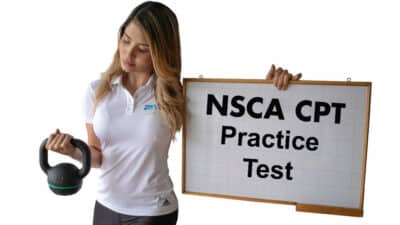 Free NSCA CPT practice test + study guide + flashcards