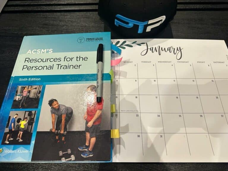 FREE ACSM Study Plan, Study Calendar + Blueprint