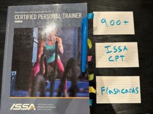 Free ISSA CPT Flashcards - Over 900 cards
