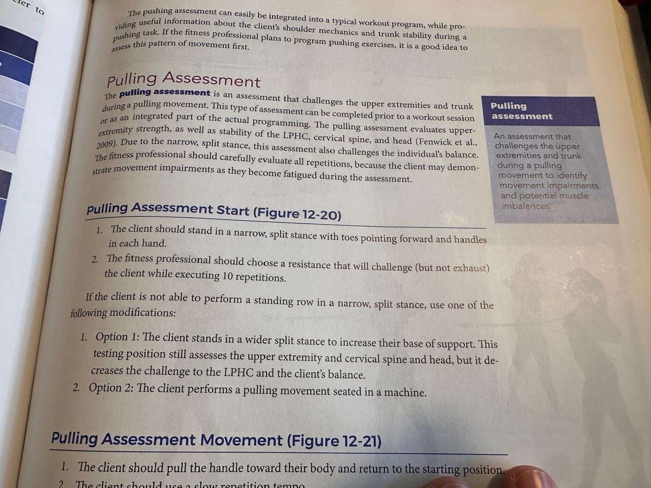 Pulling Assessment NASM Guide for Personal Trainers in 2025