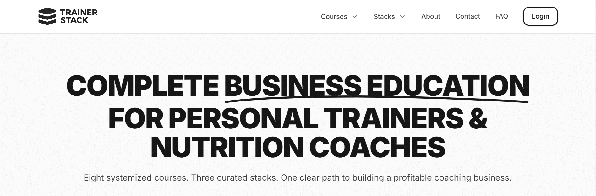Trainer Stack Review – Business & Marketing Courses for Personal Trainers